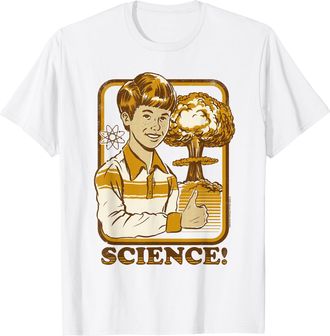 Steven Rhodes Science Sarcastic Retro Vintage Funny Adult Humor T-Shirt