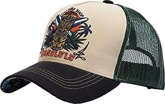 King Kerosin Tiki Surf Shop Unisexe Casquette Multicolore 60% Coton, 40% Polyester