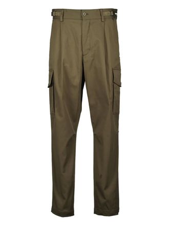 Moncler Hose mit Logo-Patch - Grün