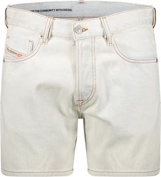 Diesel Bermuda In Denim - - Shorts - Herren - Beige - W33