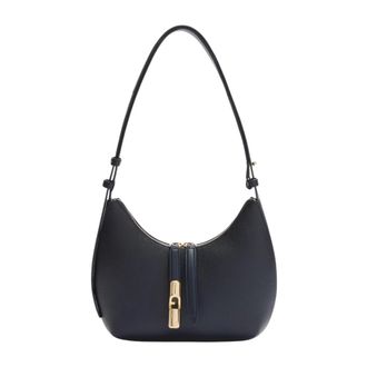 Furla Femme, Sacs, Bleu, Taille: ONE Size Goccia S Shoulder Bag