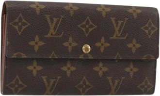 Louis Vuitton Portefeuille Long Vintage doccasion - Femme - Pre-owned - Brun - Taille: ONE Size