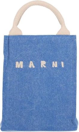 Marni Shopper & Totes - Mini Handbag With Logo - Gr. unisize - in Blau - für Damen