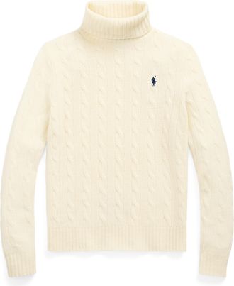 Polo Ralph Lauren Pull col roulé en laine et cachemire