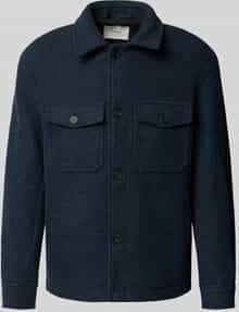 Selected Regular Fit Wolljacke mit Umlegekragen Modell MITCH