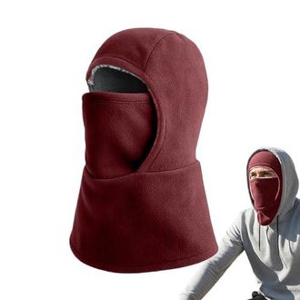 Generic Couvre-visage de neige | Chapeau thermique coupe-vent | Couvre-t&ecirc;te chaud pour homme | Pour femme et adulte | Pour lext&eacute;rieur, la moto, le cyclisme, l