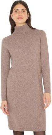 Cecil 1409014 Robe à col roulé Douillette, Mousse de Chocolat mélangée, XXL Femmes