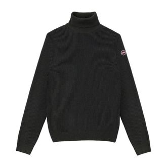 Colmar Gerippter Rollkragenpullover - - Knitwear - Herren - Gr&uuml;n - S