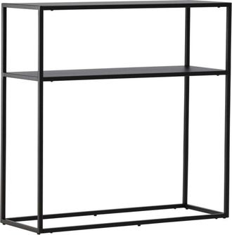 Paris Prix Paris Prix - Console Design en M&eacute;tal Georgetown 80cm Noir