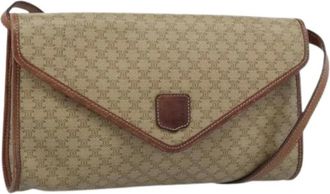 Celine Sac bandouli&egrave;re vintage doccasion - Femme - Pre-owned - Beige - Taille: ONE Size