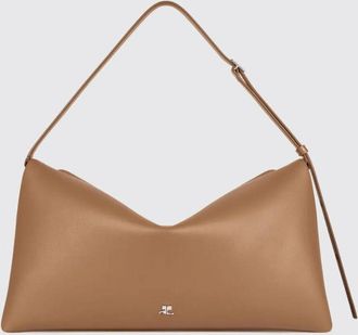 Courr&egrave;ges Schultertasche Damen Farbe Braun