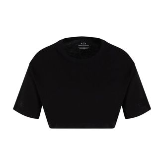 A|X Armani Exchange Damen, Oberteile, Schwarzk, LGr&ouml;&szlig;e