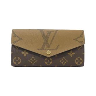 Louis Vuitton Portefeuille long (bi-pli) doccasion - Femme - Pre-owned - Brun - Taille: ONE Size