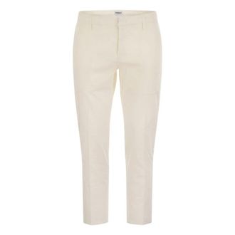 Dondup Alfredo Slim-fit Hose - - Trousers - Herren - Wei&szlig; - W36