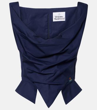 Vivienne Westwood Bustier-Top Sunday aus Baumwolle