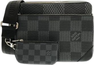Louis Vuitton Pre-owned Toile sacs-louis-vuitton - Femme - Pre-owned - Noir - Taille: ONE Size
