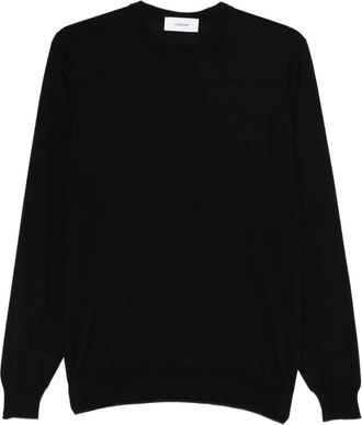 Lardini pull à col cheminée - Noir