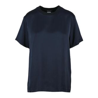 Fabiana Filippi Satinbluse - - Tops - Damen - Blau - S