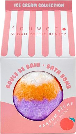 Inuwet Bombe de bain Ice cream p&ecirc;che - 120 g Inuwet