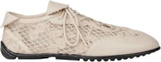 Stine Goya Femme, Chaussures, Beige, Taille: 39 EU Ballet Crochet Baskets