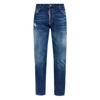 Dsquared2 Homme, Jeans, Bleu, Taille: XL Jeans d&eacute;lav&eacute;