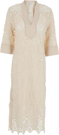 Miss June Femme, Robes, Beige, Taille: 40/42 FR Baley Long Dress