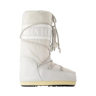 Moon Boot Icon Nylon Boot - - Shoes - Damen - Grau - 39 EU