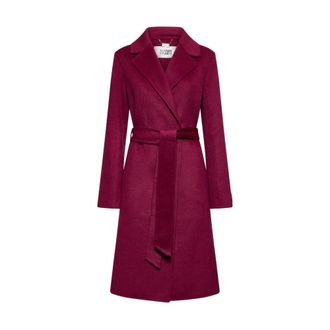 Silvian Heach Mantel mit G&uuml;rtel - - Coats - Damen - Rot - L