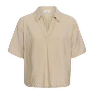 Kaffe Bluse - - Blouses & Shirts - Damen - Beige - XS