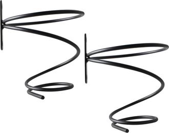 BESPORTBLE 2 St&uuml;ck Wandmontiertes Weinregal aus Robustem Metall Einzeln f&uuml;r Flaschenhalter Platzsparender Wandhalter Eleganter Weinflaschen Organizer f&uuml;r K&uuml;che B