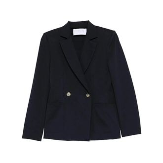 Harris Wharf London Zweireiher-Jacke - - Jackets - Damen - Schwarzk - XS