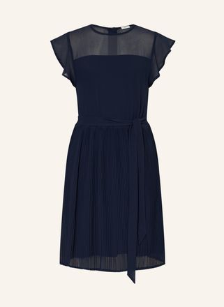 s.Oliver S.Oliver Red Kleid Mit Plissees blau