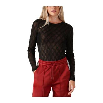 Copenhagen Muse Long Sleeve Tops - - Tops - Damen - Schwarzk - XS