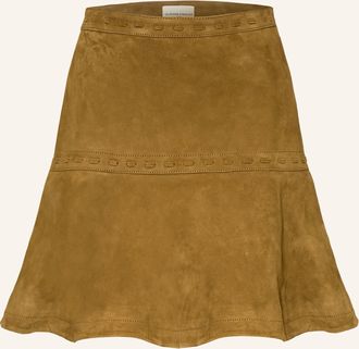 Claudie Pierlot Claudie Pierlot Lederrock braun