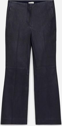 Arket Verk&uuml;rzte Ausgestellte Lederhose -Blau