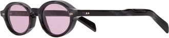 Cutler and Gross unisex, Accessoires, Noir, Taille: 49 MM Gr13 Oval Lunettes de soleil