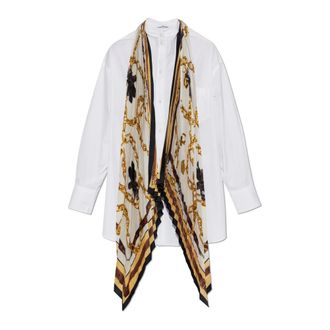 Acne Studios Femme, Blouses et Chemises, Blanc, Taille: 38 FR Layered Shirt Dress