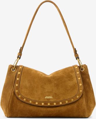 Isabel Marant Sac Chany M En Cuir Velours - - Cognac - Isabel Marant
