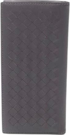 Bottega Veneta Portefeuille en cuir Pre-owned - Femme - Pre-owned - Violet - Taille: ONE Size
