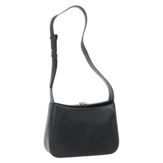 Ferragamo Pre-owned Ledertasche zum Umh&auml;ngen - - Pre-owned - Damen - Schwarzk - ONE SIZE