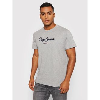 Pepe Jeans London T-Shirt Eggo PM508208 Grau Regular Fit