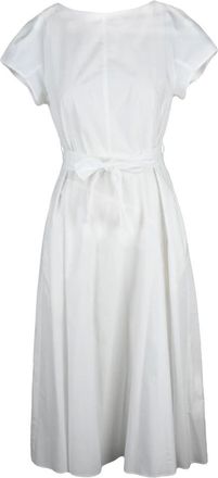 Max Mara Femme, Robes, Blanc, Taille: 42 FR Magma Dress
