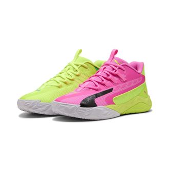 Puma Chaussures de basketball mi-hautes Dagger 2 Unisexe, Accessoires, Jaune, 42.5