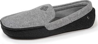 Isotoner Chaussons pantoufles Mocassins homme ultra confortables et légers, 44 EU, dégradé gris