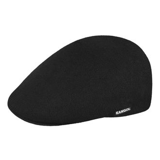 Kangol Bambus Schieberm&uuml;tzer 507 Damen/Herren - Bambusfaser Schieberm&uuml;tze Flatcap mit Schirm Sommer Fr&uuml;hling-Sommer - XL (60-61 cm) schwarz