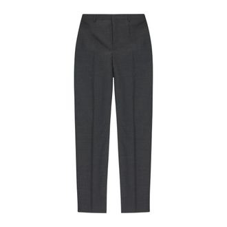 Jil Sander Woll-Anzughose mit Bundfalten - - Trousers - Herren - Grau - XL