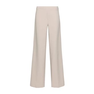 D.exterior Stretch Cady High-Waist Hose - - Trousers - Damen - Beige - XS