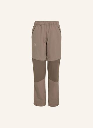 ADIDAS TERREX Adidas Terrex Terrex Multi clima365 Kids Zip-Off Hose braun