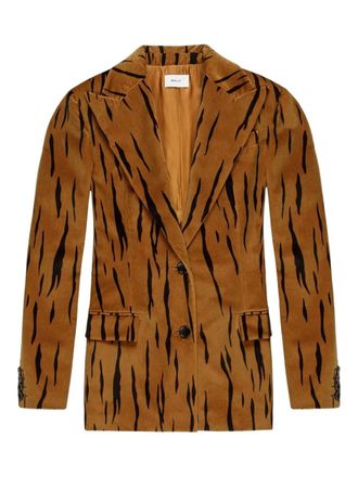 Bally Blazer mit Tiger-Print - Nude