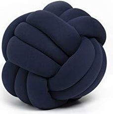 Homemania Dekokissen, Baumwolle, Lycra, Faserperlen, blau, 30 x 30 x 35 cm